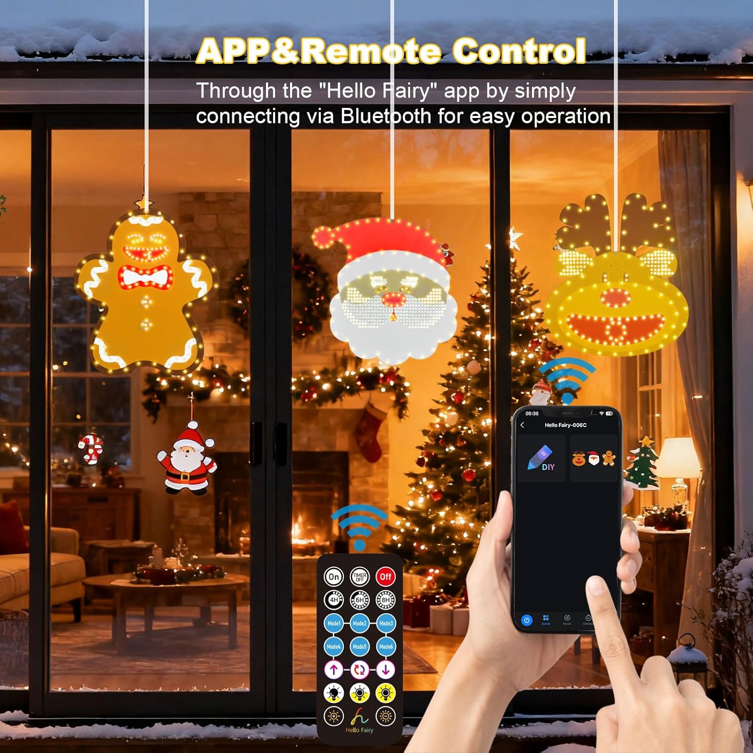Smart Window Lights ModeX – Hello Fairy